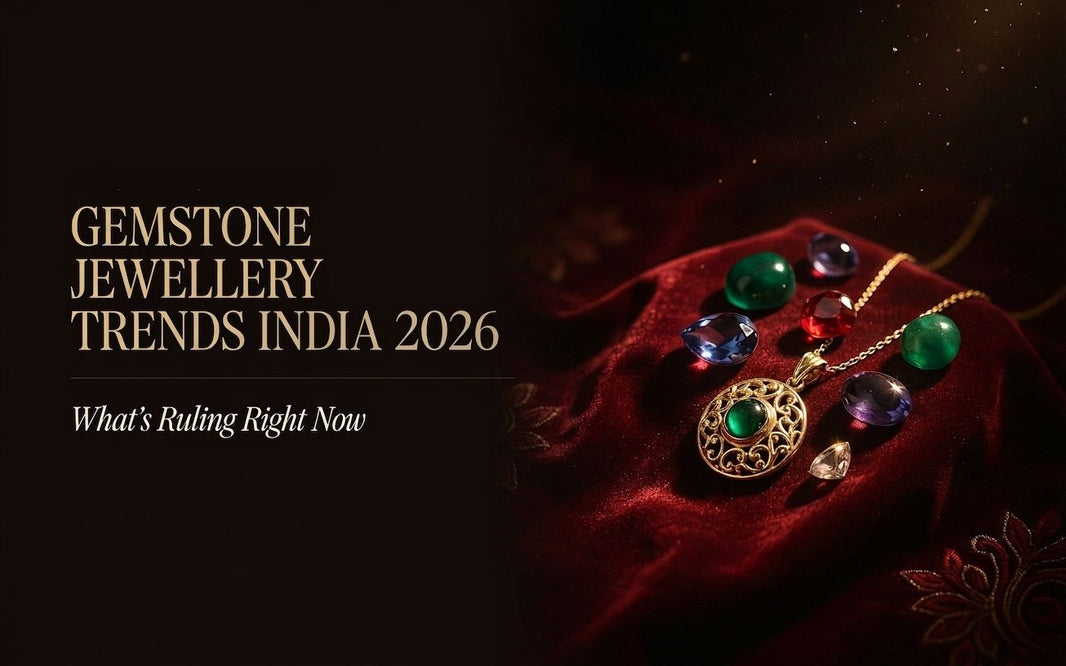 Gemstone Jewellery Trends India 2026: What's Ruling Right Now | Myra G ...
